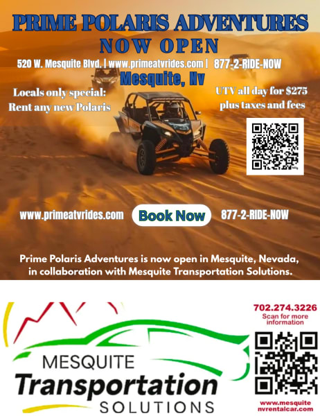 Prime Adventure Outfitters - Mesquite | Polaris Adventures